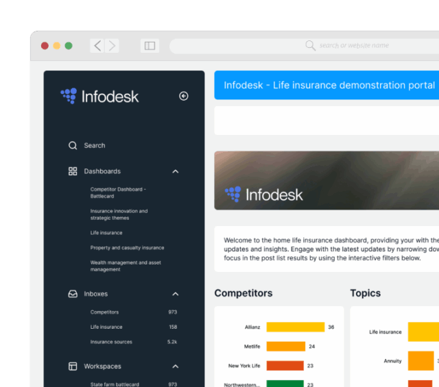 Our solutions - Infodesk